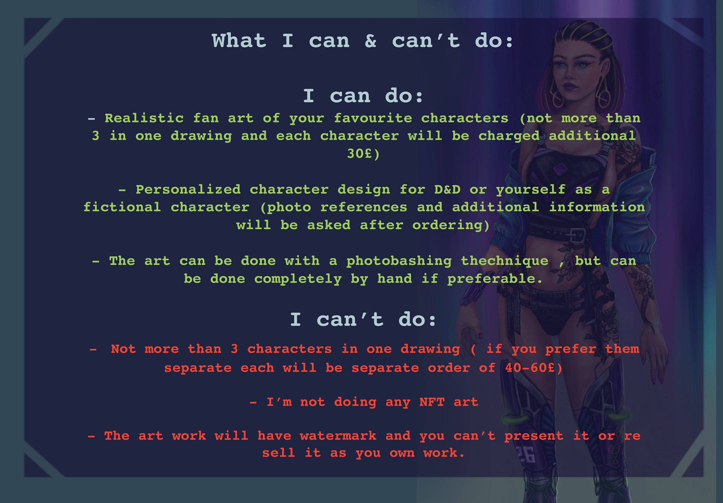 Custom Character Commission - Etsy