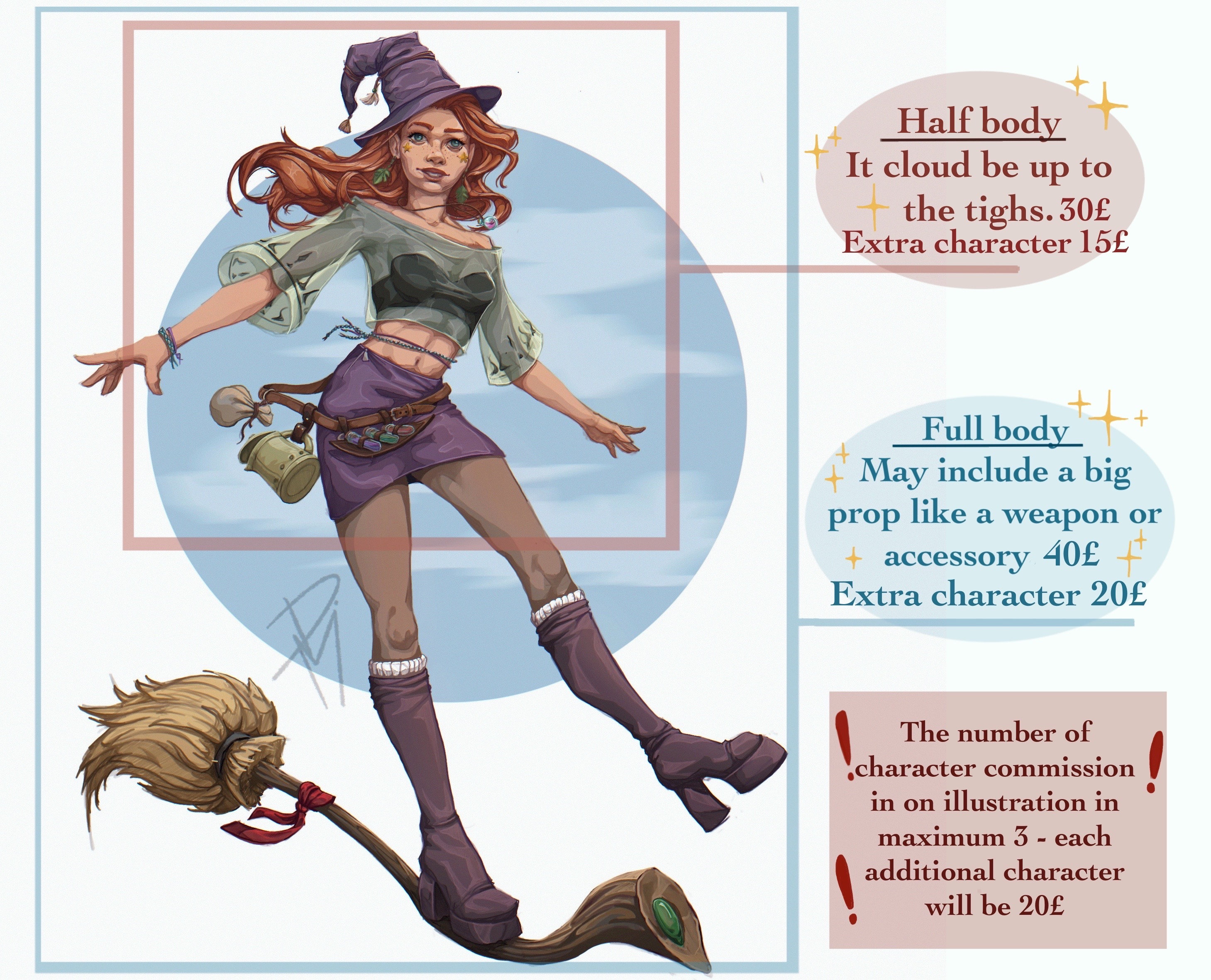 Custom Character Commission - Etsy