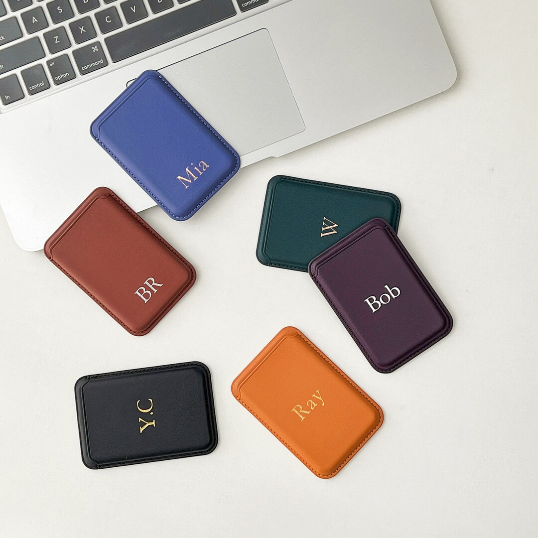 Magsafe Wallet Phone Wallet, Foil Press Personalized Mag Safe Card ...