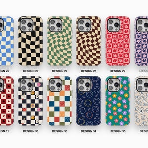 Retro Groovy Swirls iPhone Case, iPhone 15 14 Plus Case, iPhone 13 12 11 Pro Max Case, iPhone X ...