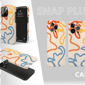 Retro Groovy Swirls iPhone Case, iPhone 15 14 Plus Case, iPhone 13 12 11 Pro Max Case, iPhone X ...