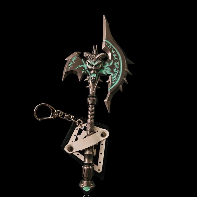 World of Warcraft - Shadowmourne Axe - Etsy