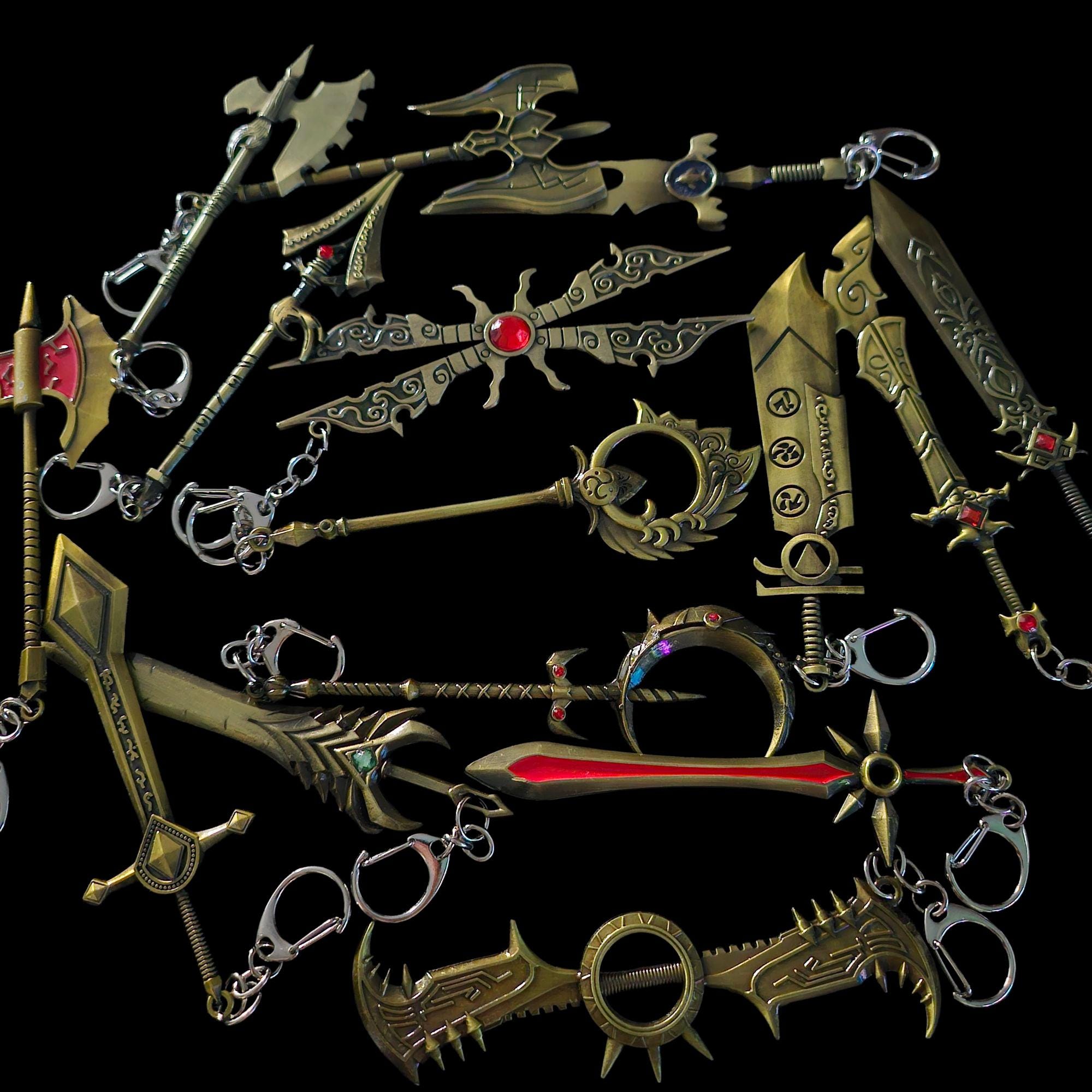 League of Legends Keychain Swords - Etsy