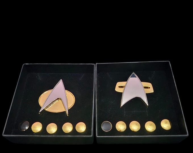 Star Trek: VOYAGER / DS9 DELTA Licensed Fansets Pin - Etsy