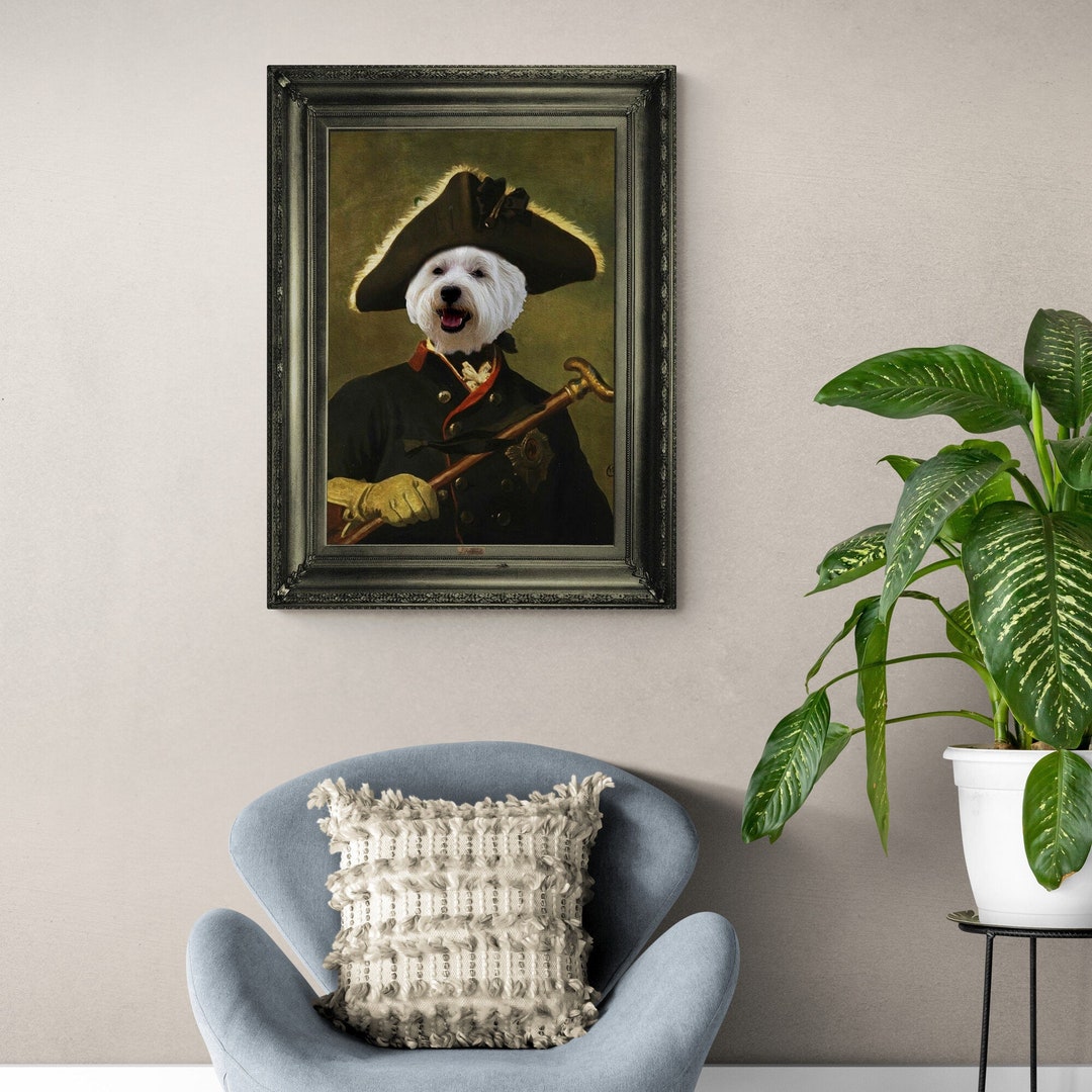 Custom Personal Pet Portraits Your Pet Photo Canvas Photo Download ...