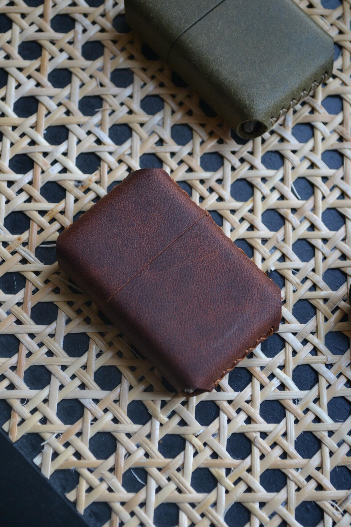 Personalized Leather Zippo Case, Leather Zippo Cover, Unique Gift for ...