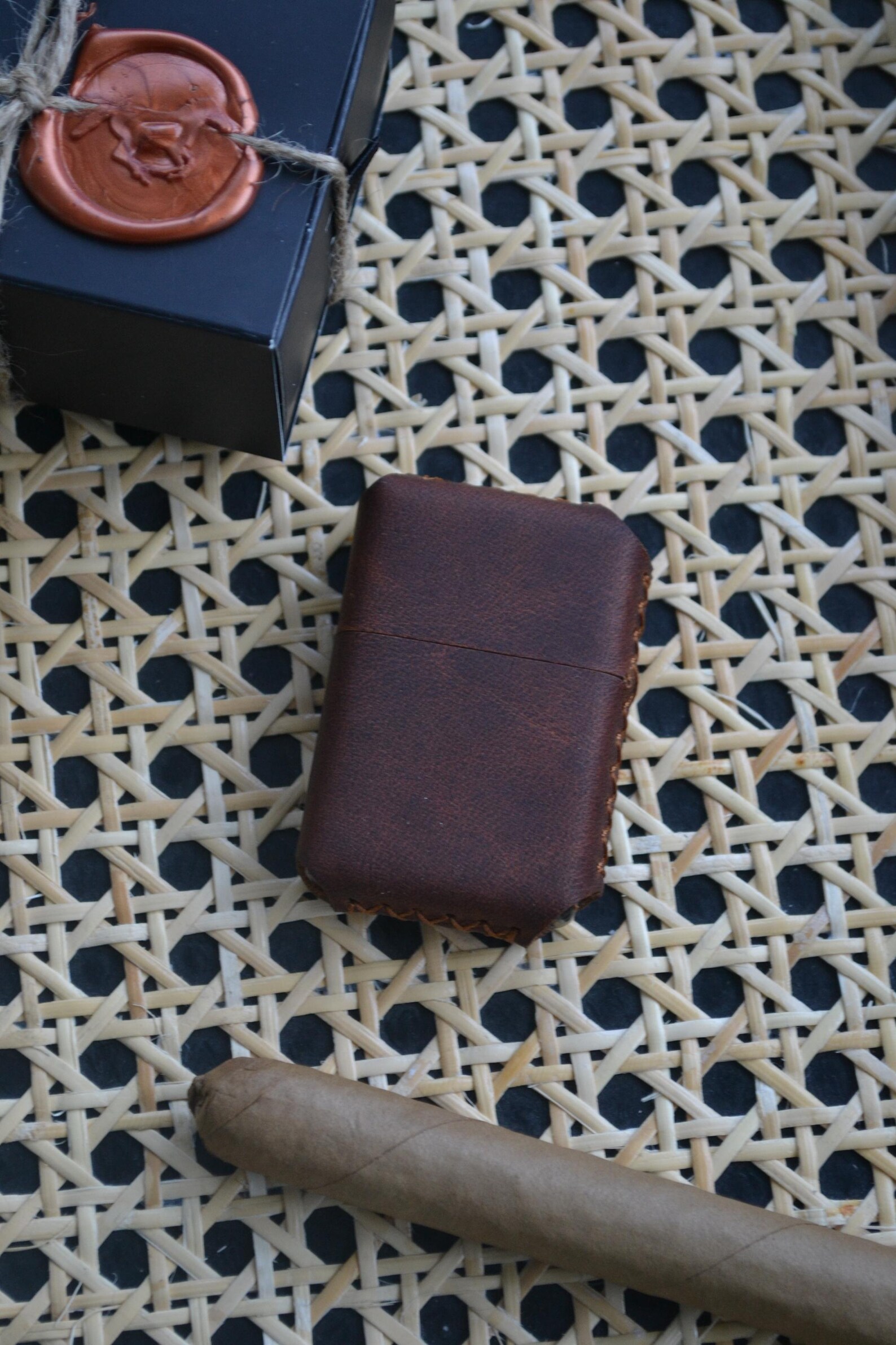 Personalized Leather Zippo Case, Leather Zippo Cover, Unique Gift for ...