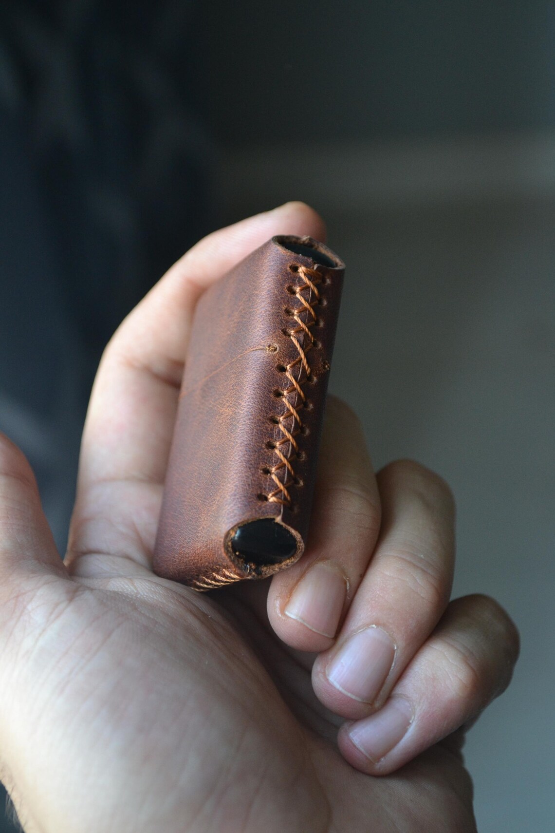 Personalized Leather Zippo Case, Leather Zippo Cover, Unique Gift for ...