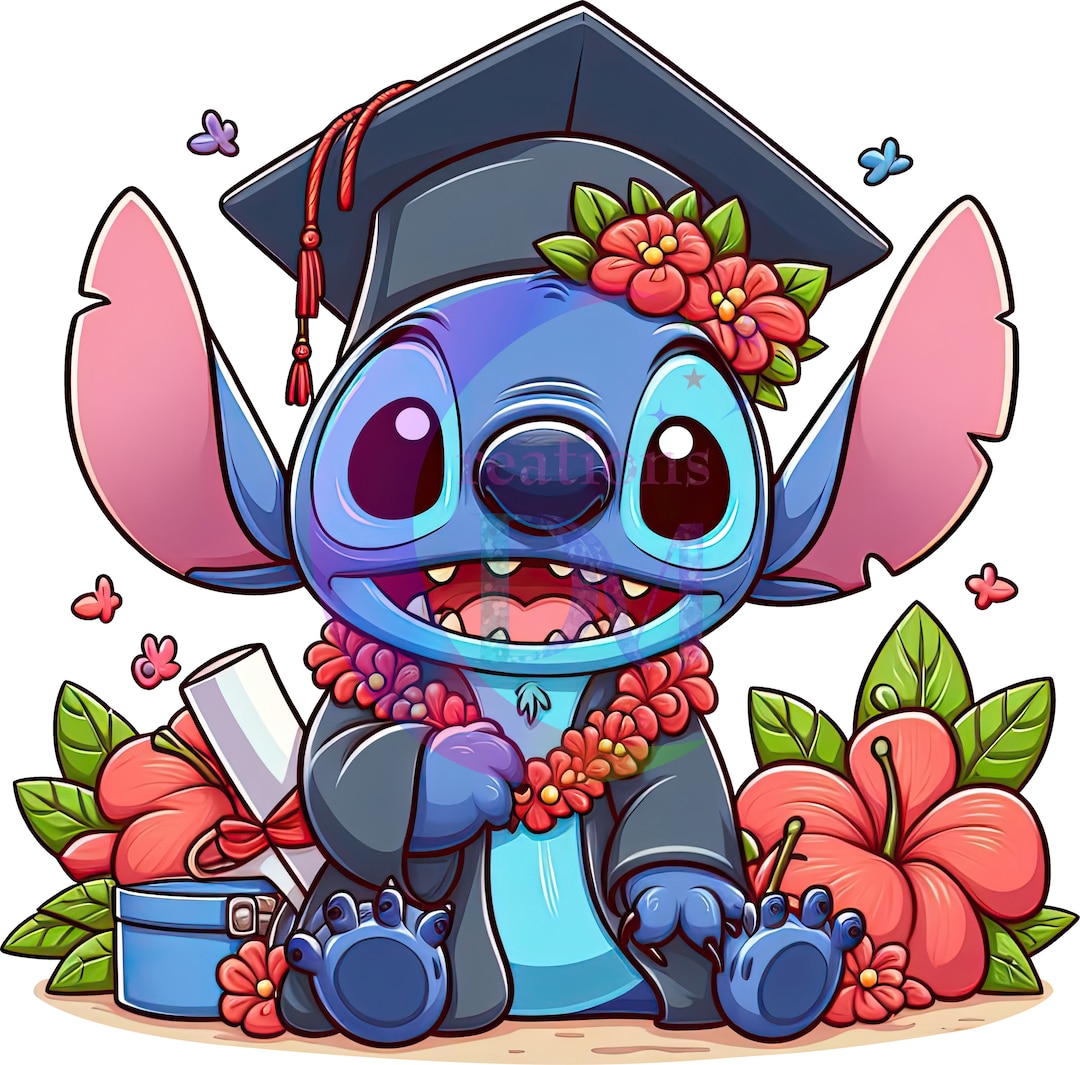 Graduation DTF El Graduado/stitch - Etsy