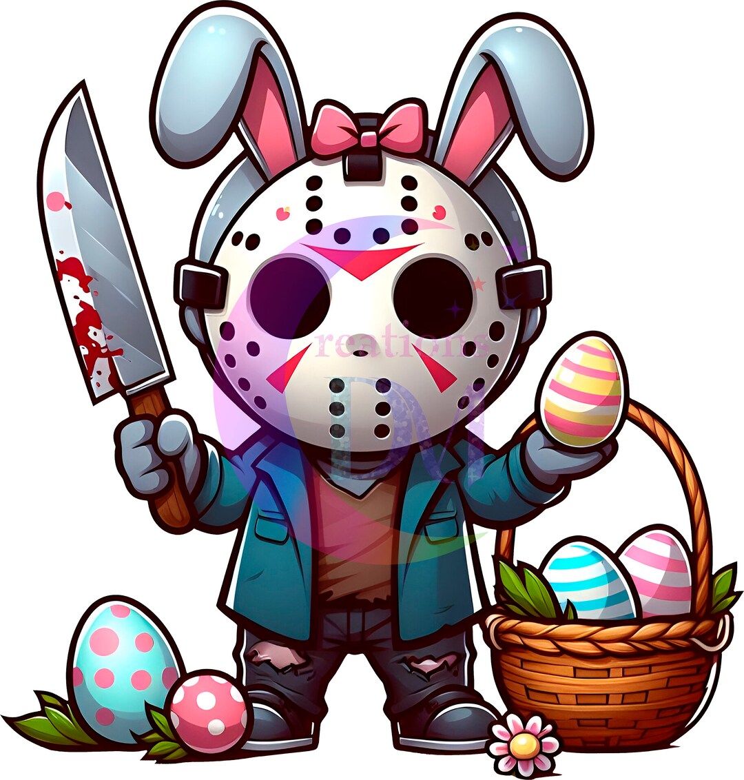 Easter Horror Movie DTF 1 - Etsy