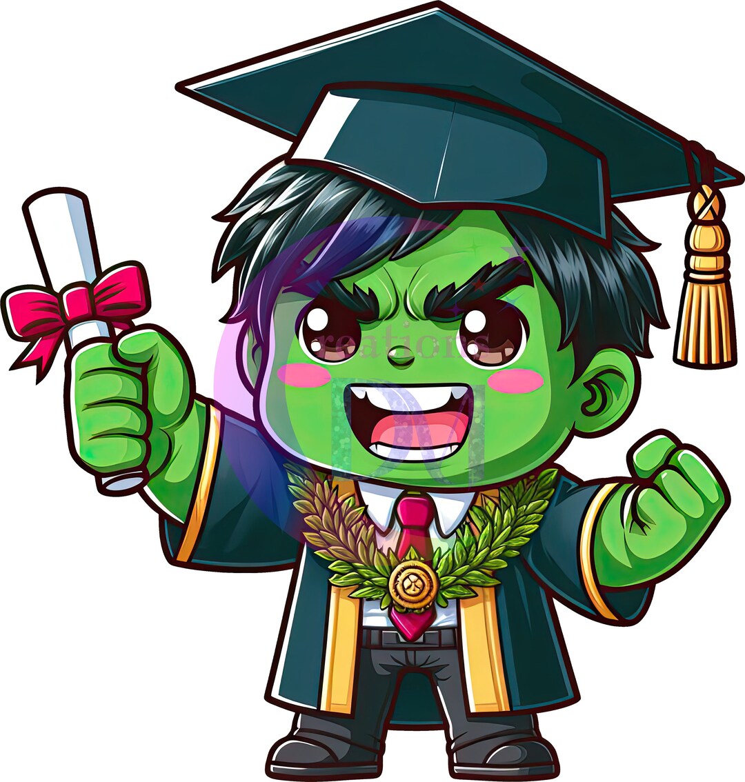 Graduation DTF El Graduado/hulk - Etsy