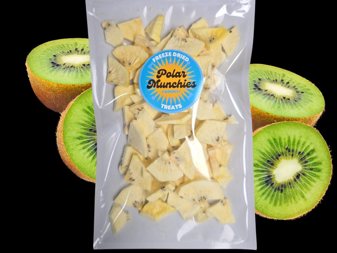 Freeze Dried Kiwi Fruit - 30 G Made Fresh in Florida - Etsy