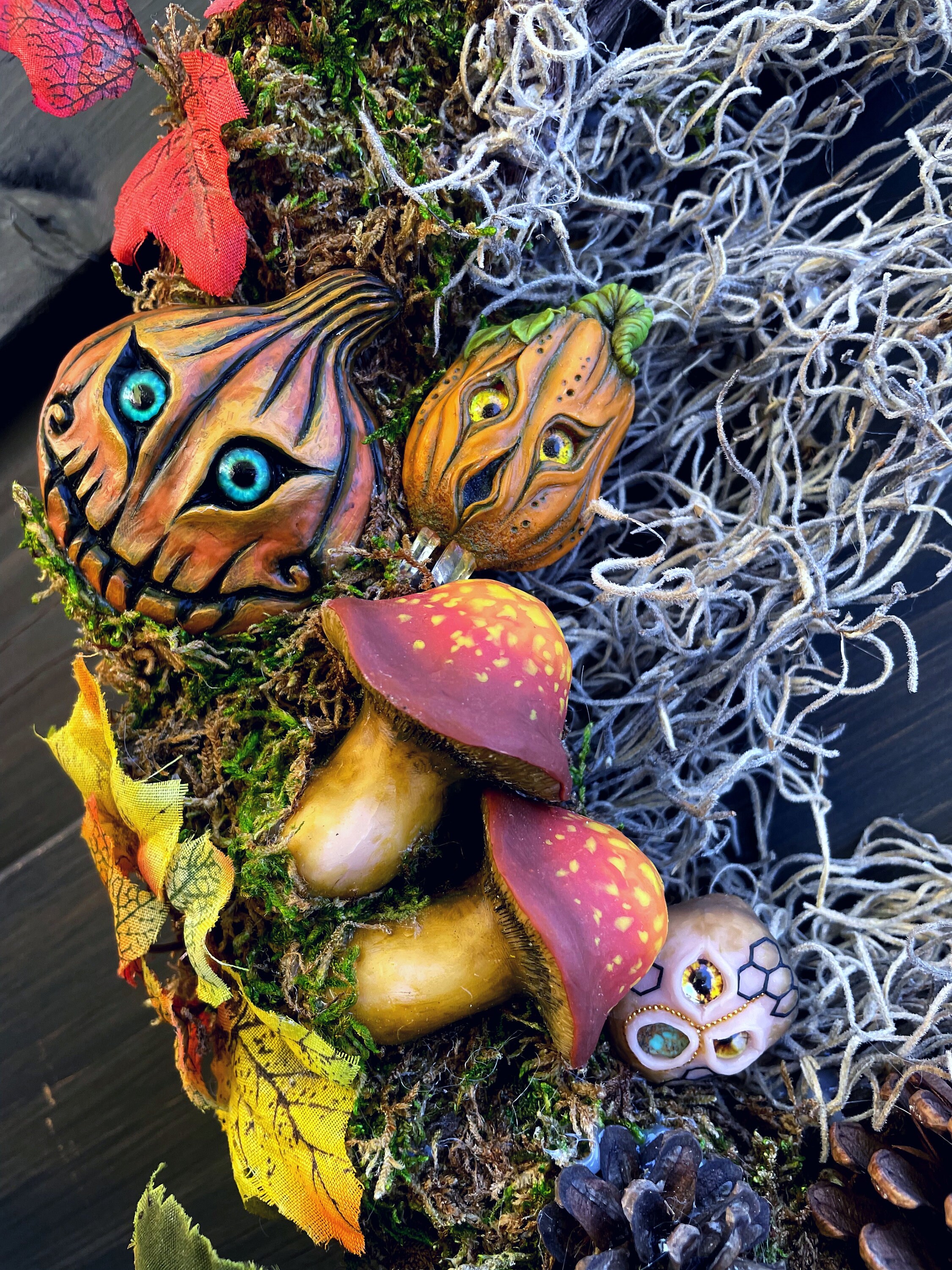 Goblincore Wreath, Mythical Creatures Decor, Cottagecore Decor, Witchy ...