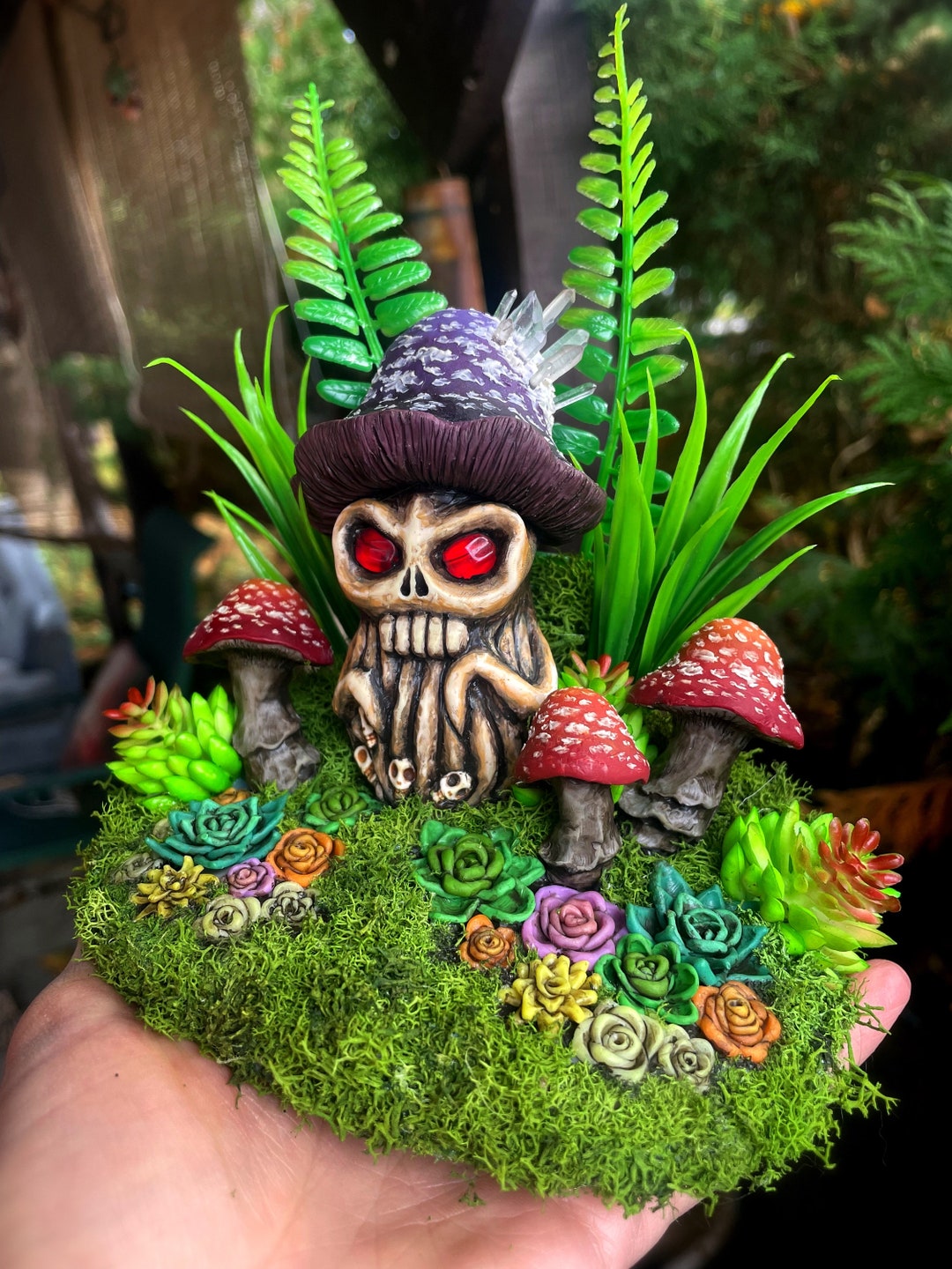 Halloween Goblin Master Themed Decor, Alter Display, Table or Desk ...