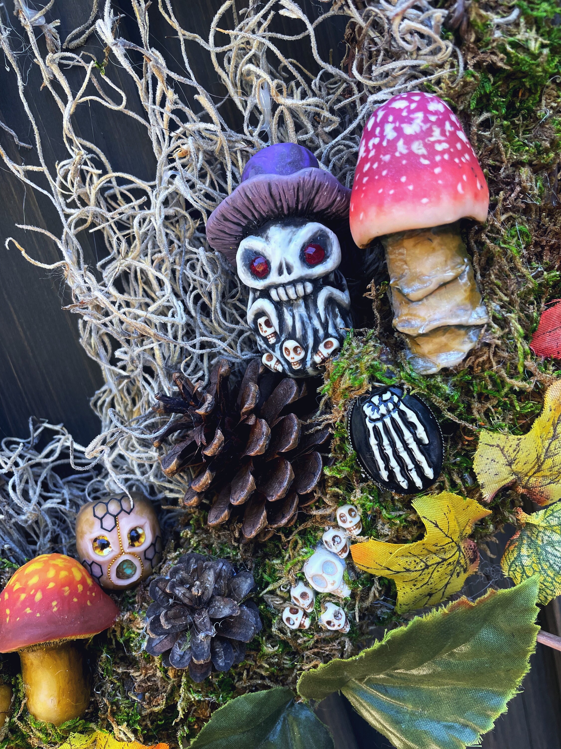 Goblincore Wreath, Mythical Creatures Decor, Cottagecore Decor, Witchy ...