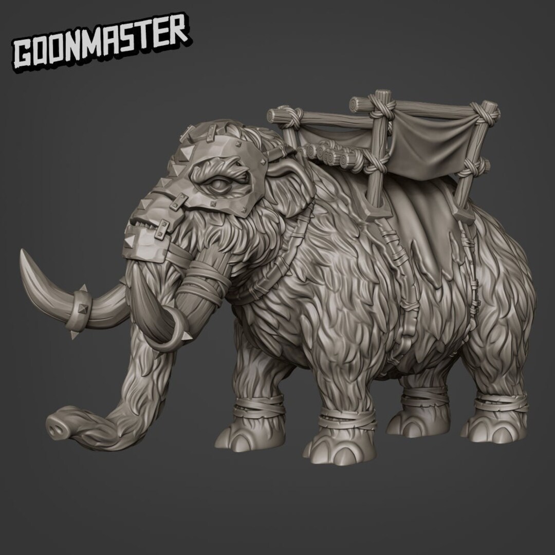 Mammoth Dungeons and Dragons, Pathfinder - Etsy