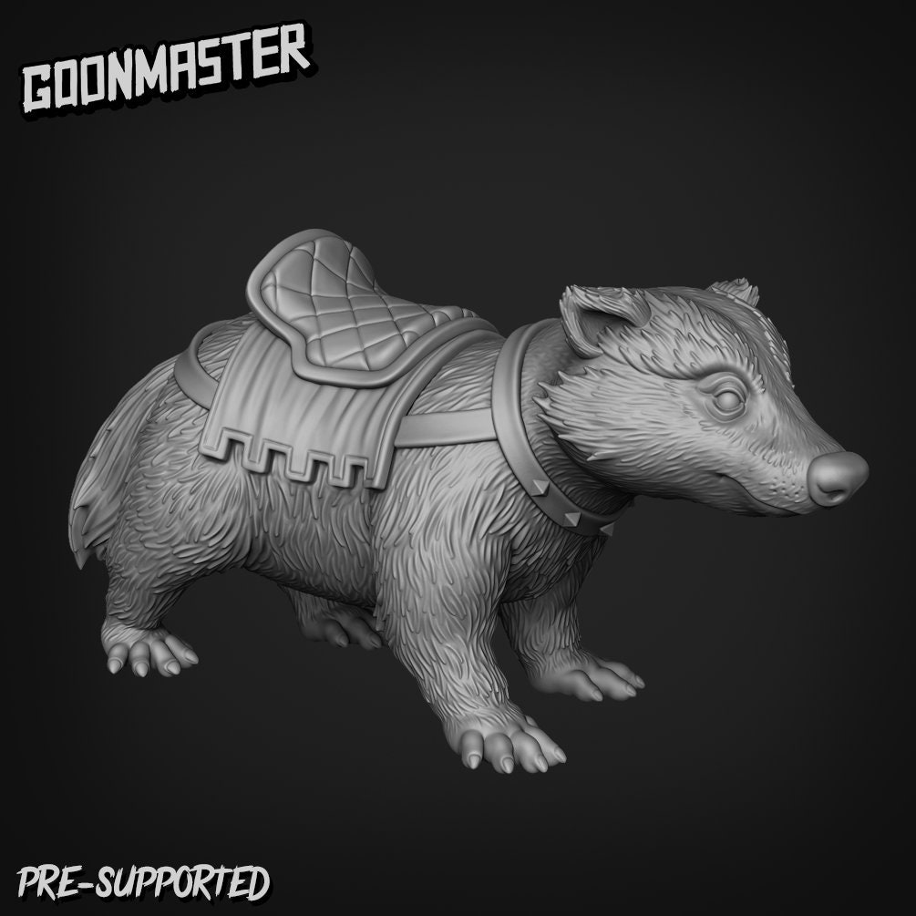 Dnd Badger File - Etsy