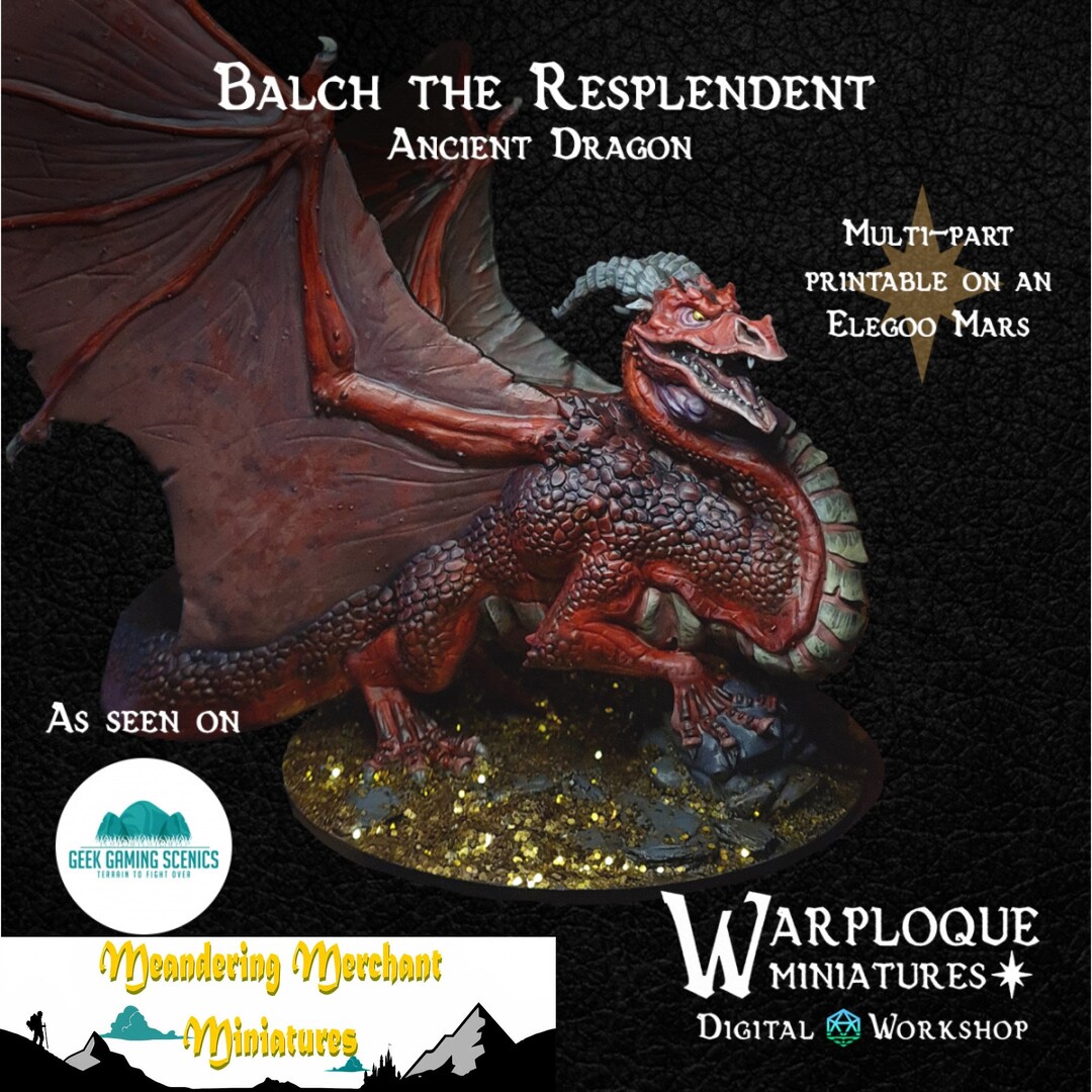 Balch the Resplendent - Dungeons and Dragons, Pathfinder - Etsy