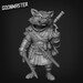 Rabbit Knight 1 Bunny Warrior, Dungeons and Dragons, Pathfinder - Etsy