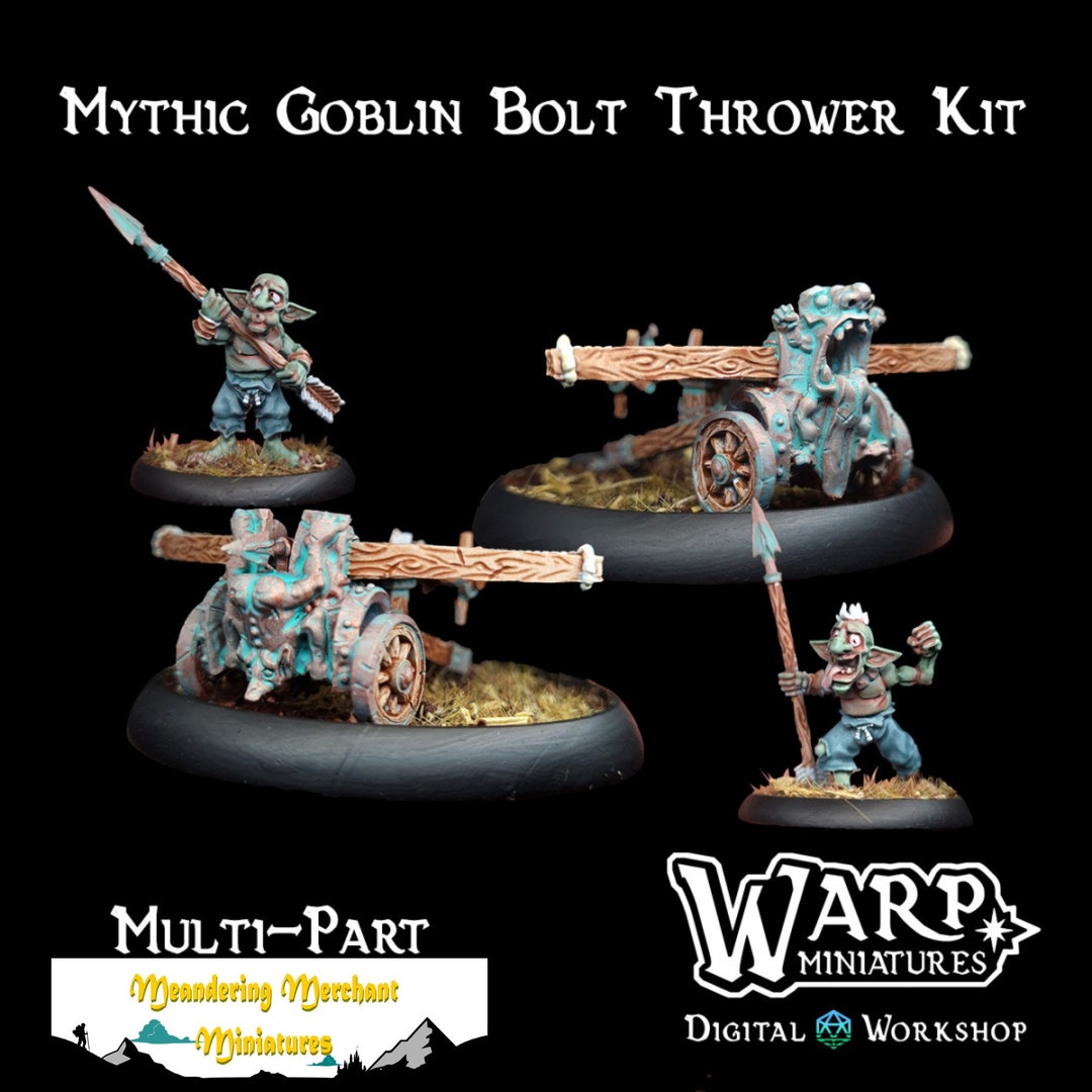 Bolt Thrower Mythic Goblins Multi-part Kit. Dungeons and - Etsy