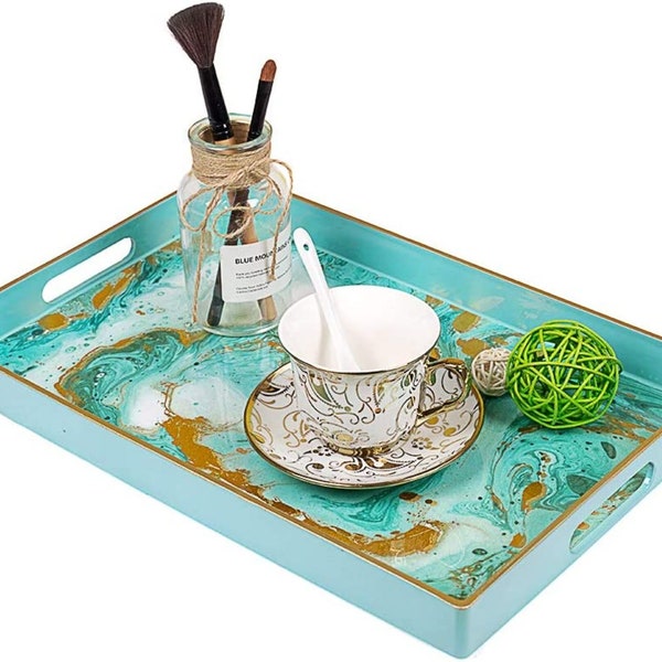 Turquoise Tray - Etsy