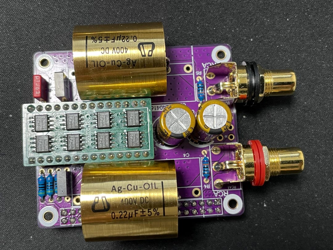 TDA 1387 X8 Hi-end Audio Streamer (DAC, Protodac) for Raspberry FULL ...