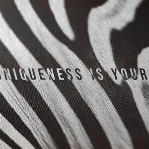 Uniqueness is Your Magic - Motivating Wall Art, Bold Motivational Quote ...