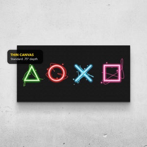 Gamer Wall Art Poster or Canvas Wall Art, Gaming Room Decor, Gaming ...