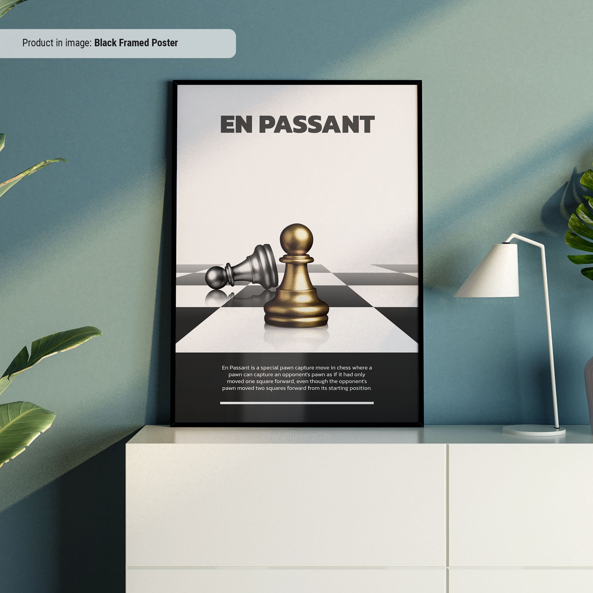 En Passant Chess Term Art Print – Chess Lover Gift - Etsy