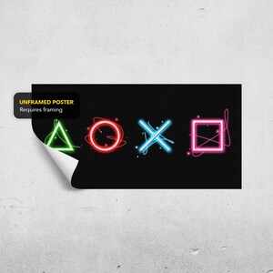 Gamer Wall Art Poster or Canvas Wall Art, Gaming Room Decor, Gaming ...