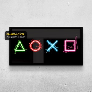 Gamer Wall Art Poster or Canvas Wall Art, Gaming Room Decor, Gaming ...