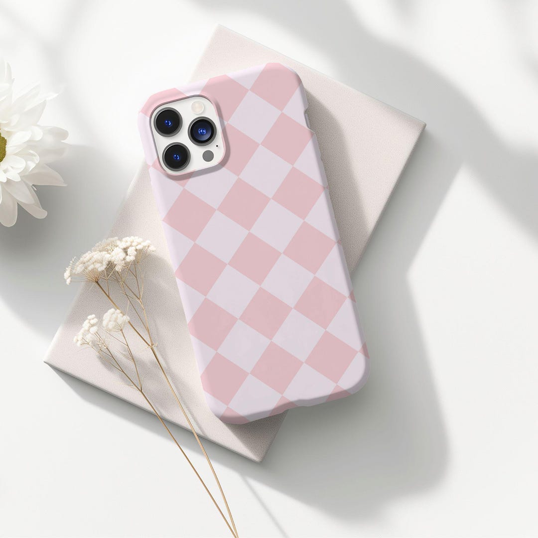Pink Diamond Phone Case Tough Phone Case | iPhone 16 15 14 13 12 11 Pro ...