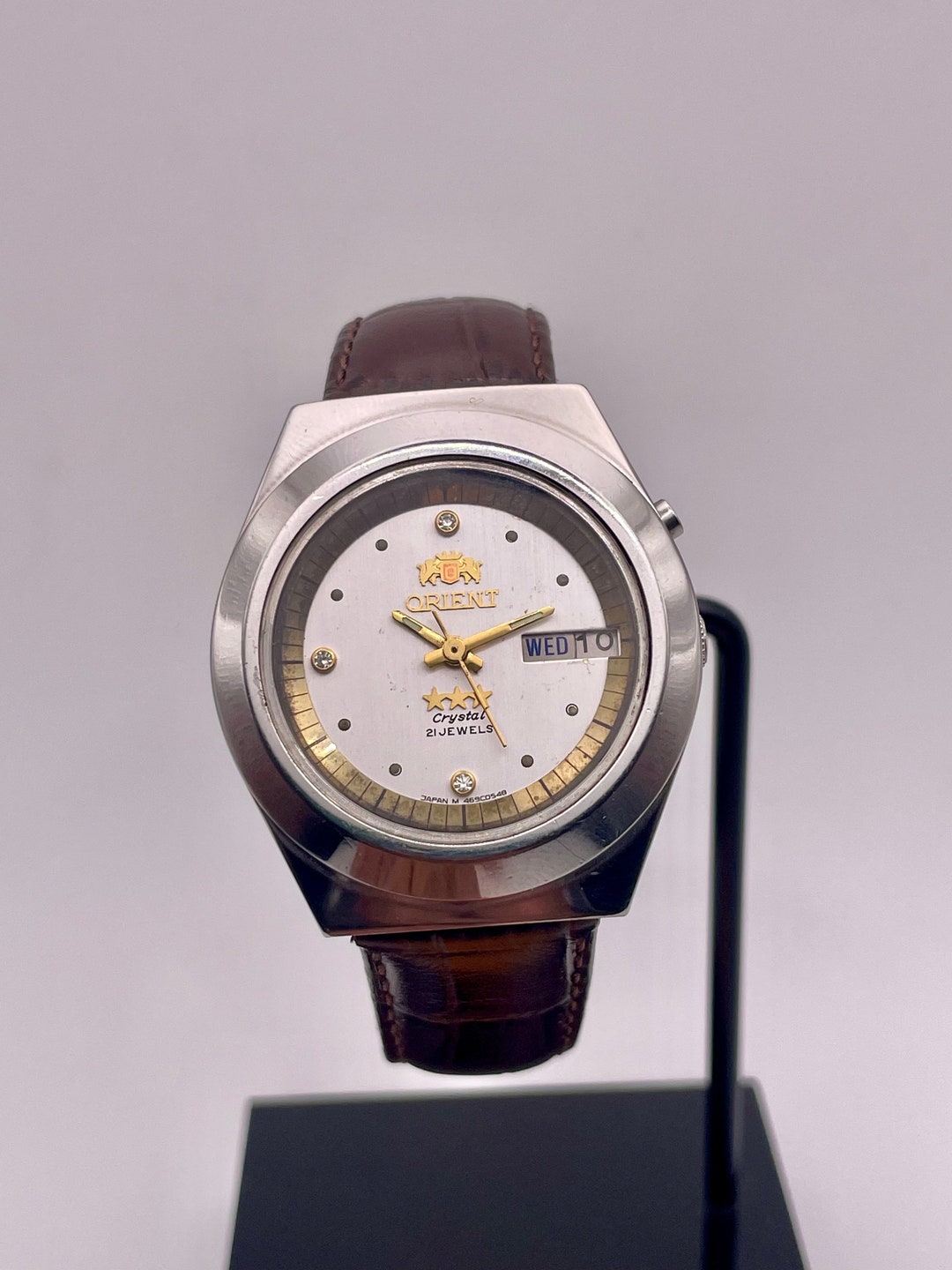 ORIENT Crystal Watch, AUTOMATIC Watch, Orient Caliber 46943 ,unisex ...