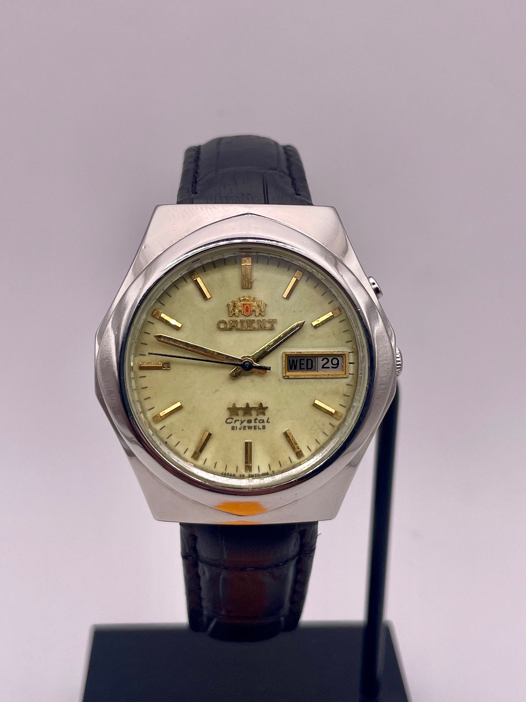 ORIENT Crystal Watch, AUTOMATIC Watch, Orient Caliber 46943,men Watch ...