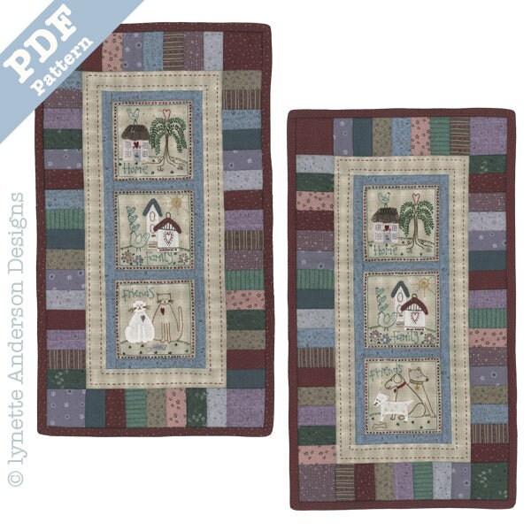 Home Family and Friends - Downloadable Pattern - Etsy