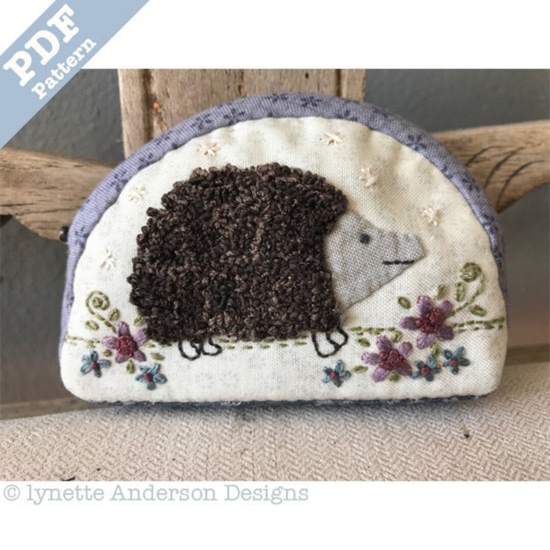 Little Hedgehog Purse Downloadable Pattern - Etsy