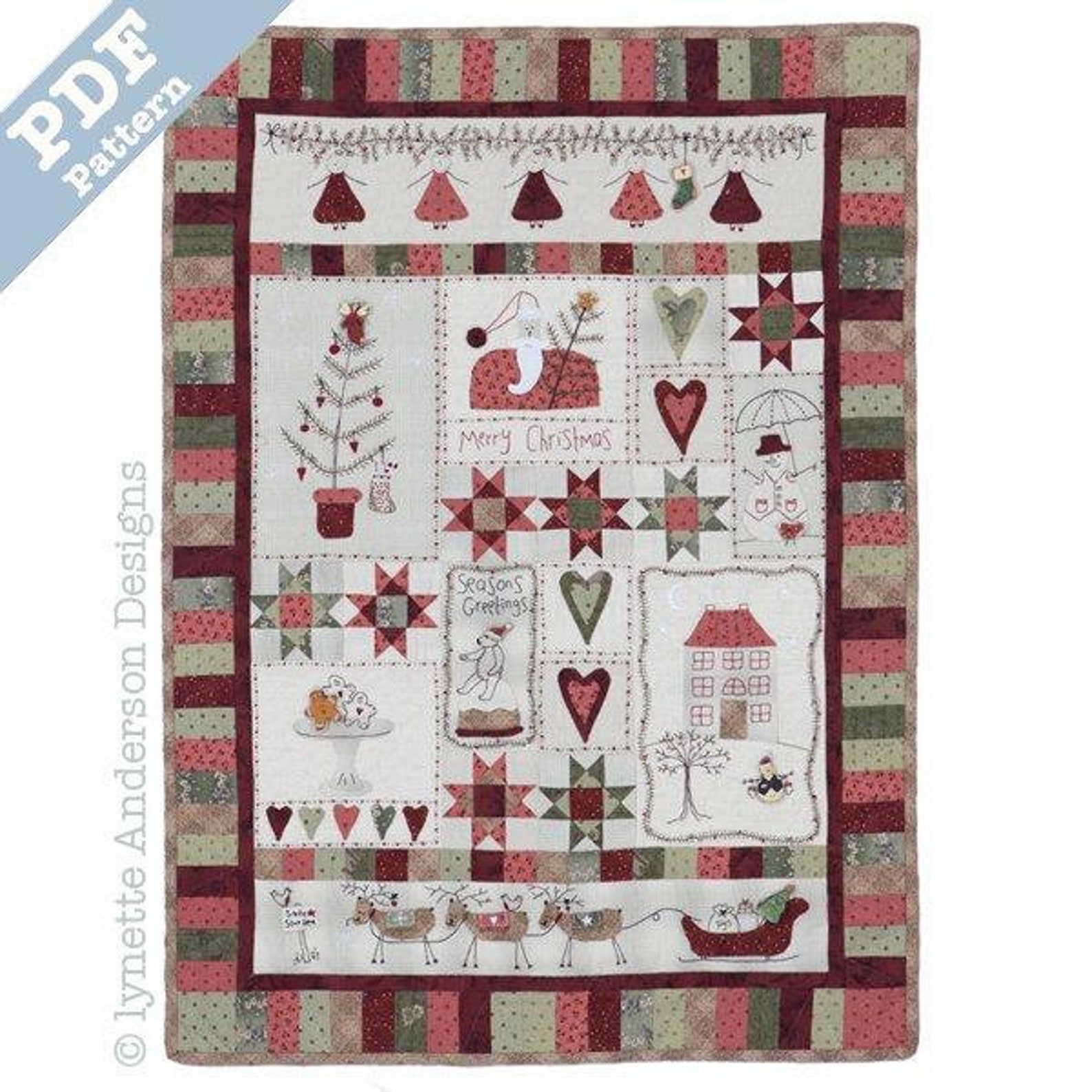 Christmas Fun - Downloadable Pattern - Etsy