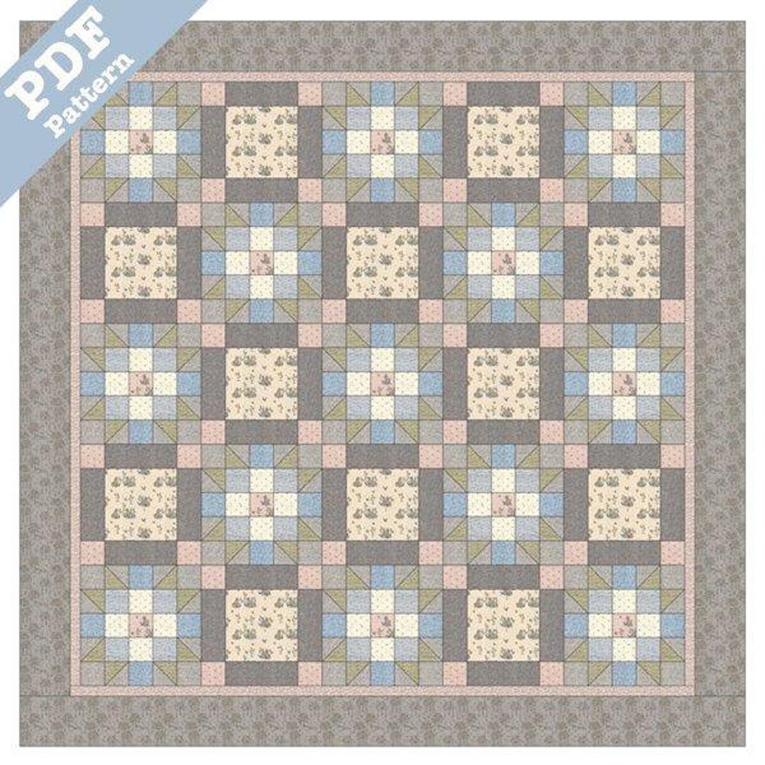 Summer Breeze Quilt - Downloadable Pattern - Etsy