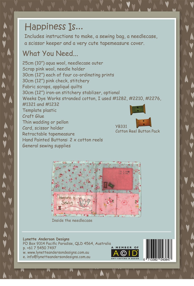 Happiness is Downloadable Pattern - Etsy