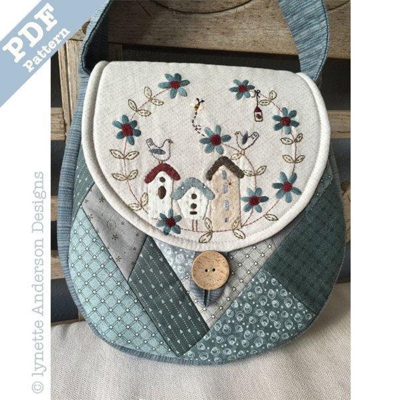 Birdhouse Bag - Downladable Pattern - Etsy