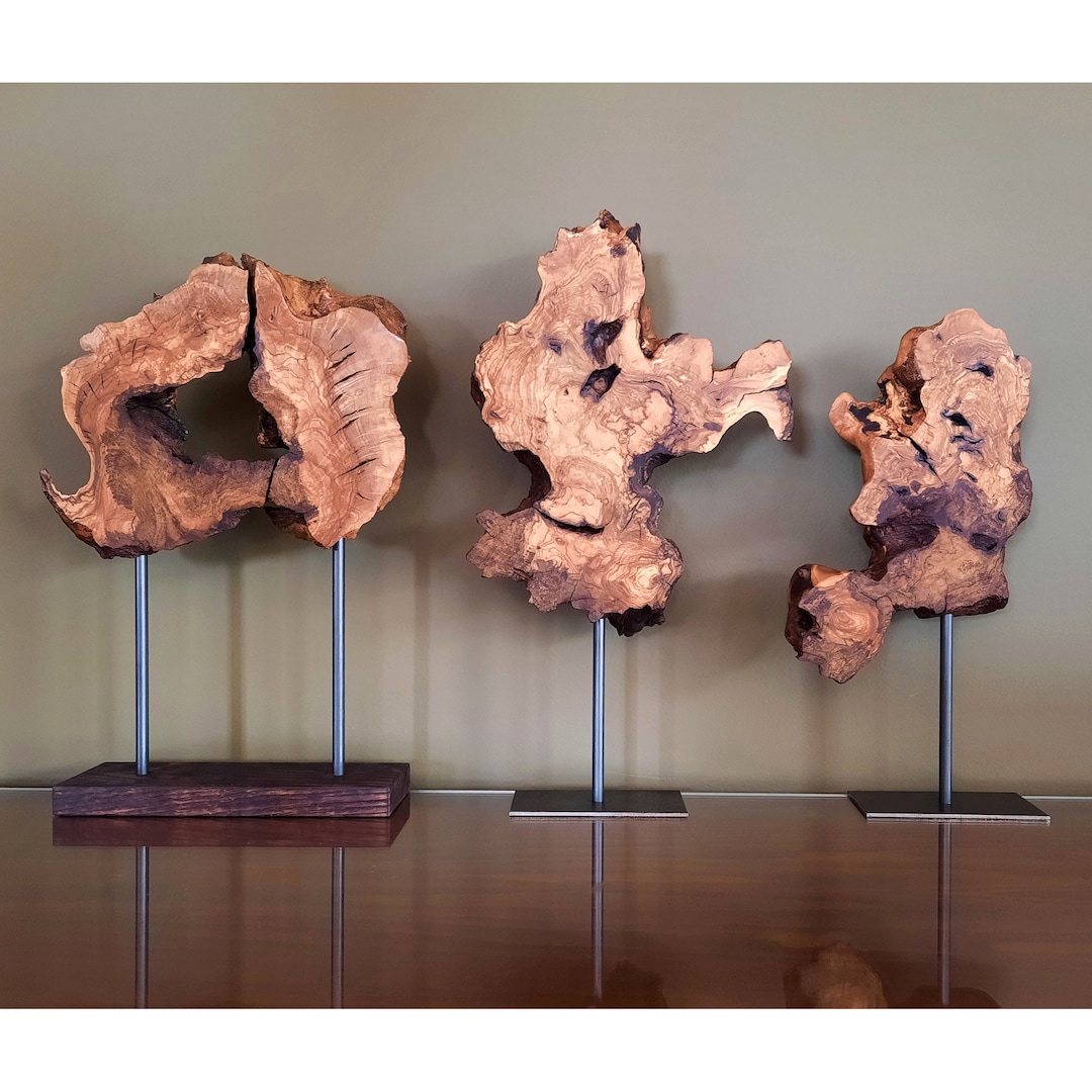 Wood Sculpture Wood Art Tabletop Sculpture Tabletop Art Wood Art ...