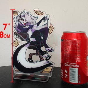 Acrylic Standee: Loona Chair From Helluva Boss 7" - Etsy