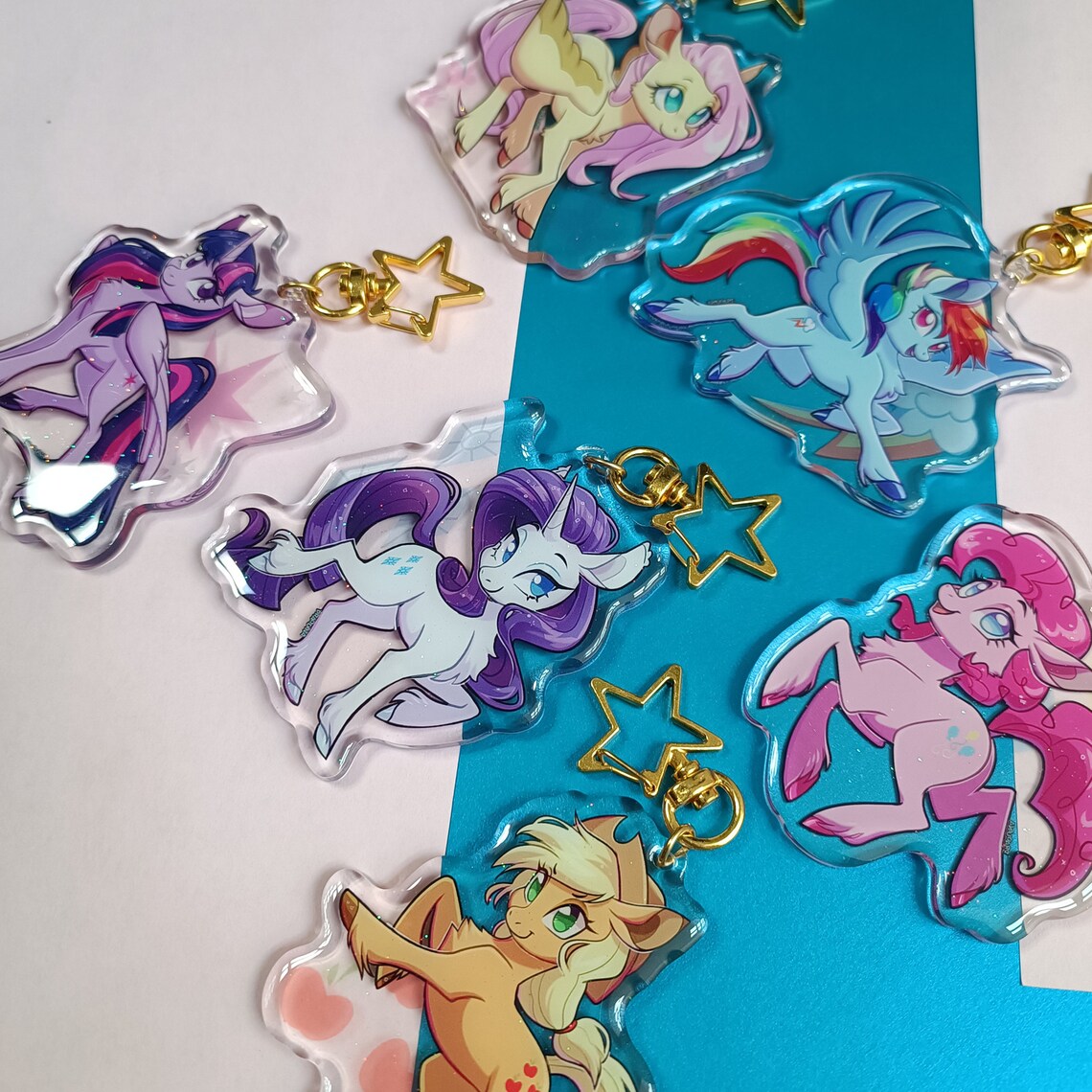 Acrylic Keychains: My Little Pony - Etsy