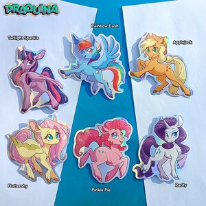 Holographic Vinyl Stickers : My Little Pony - Etsy