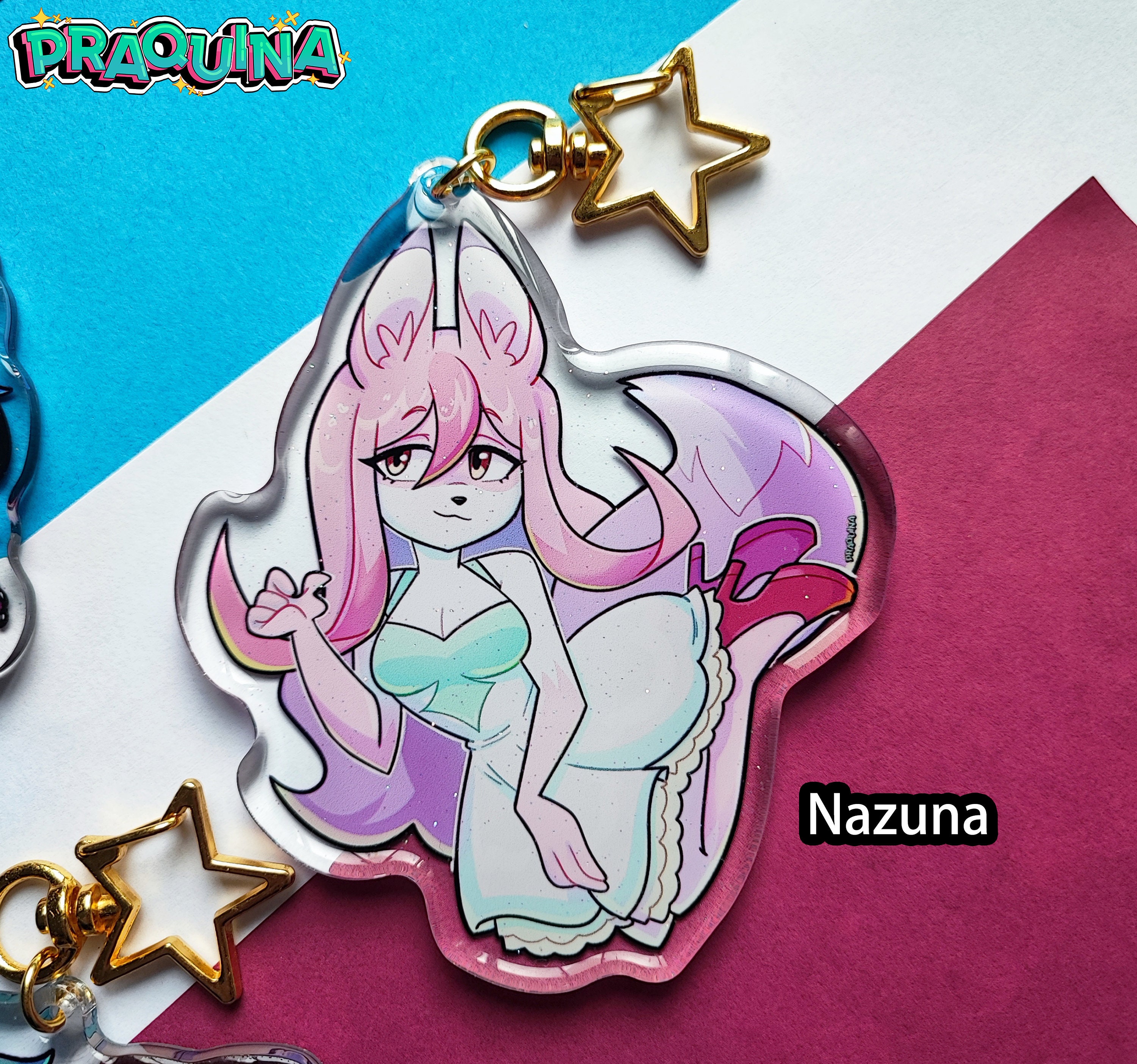 Acrylic Keychains : BNA Michiru, Nazuna, Shirou - Etsy