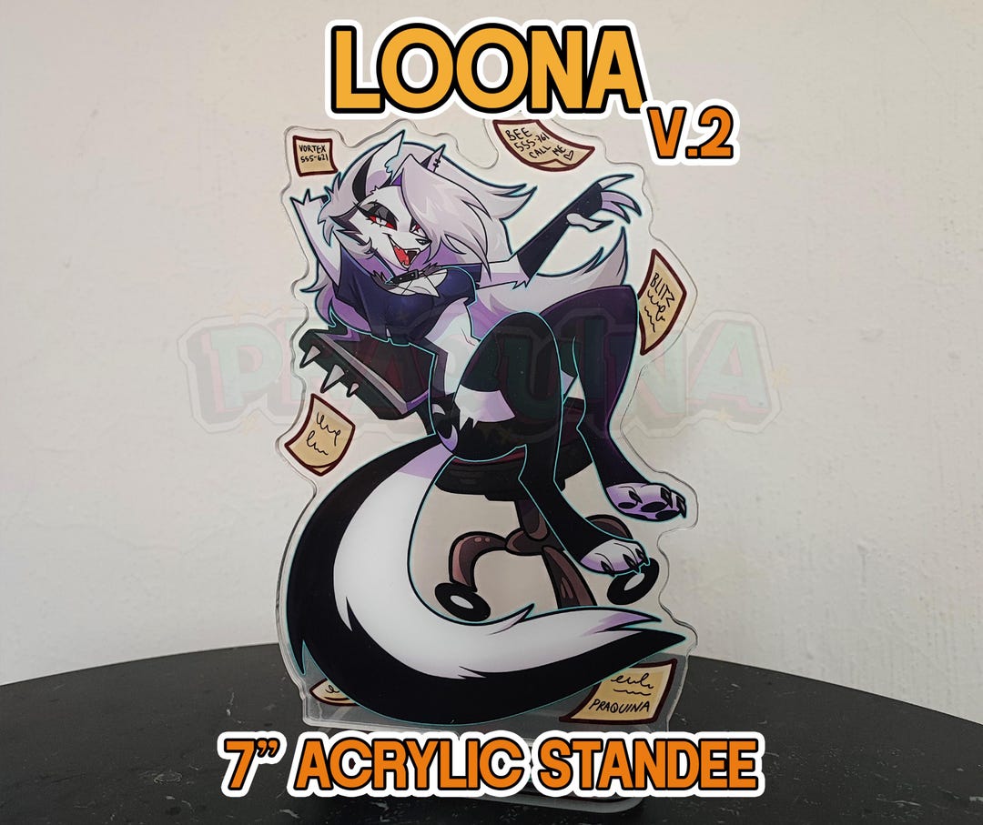 Acrylic Standee: Loona Chair From Helluva Boss 7" - Etsy