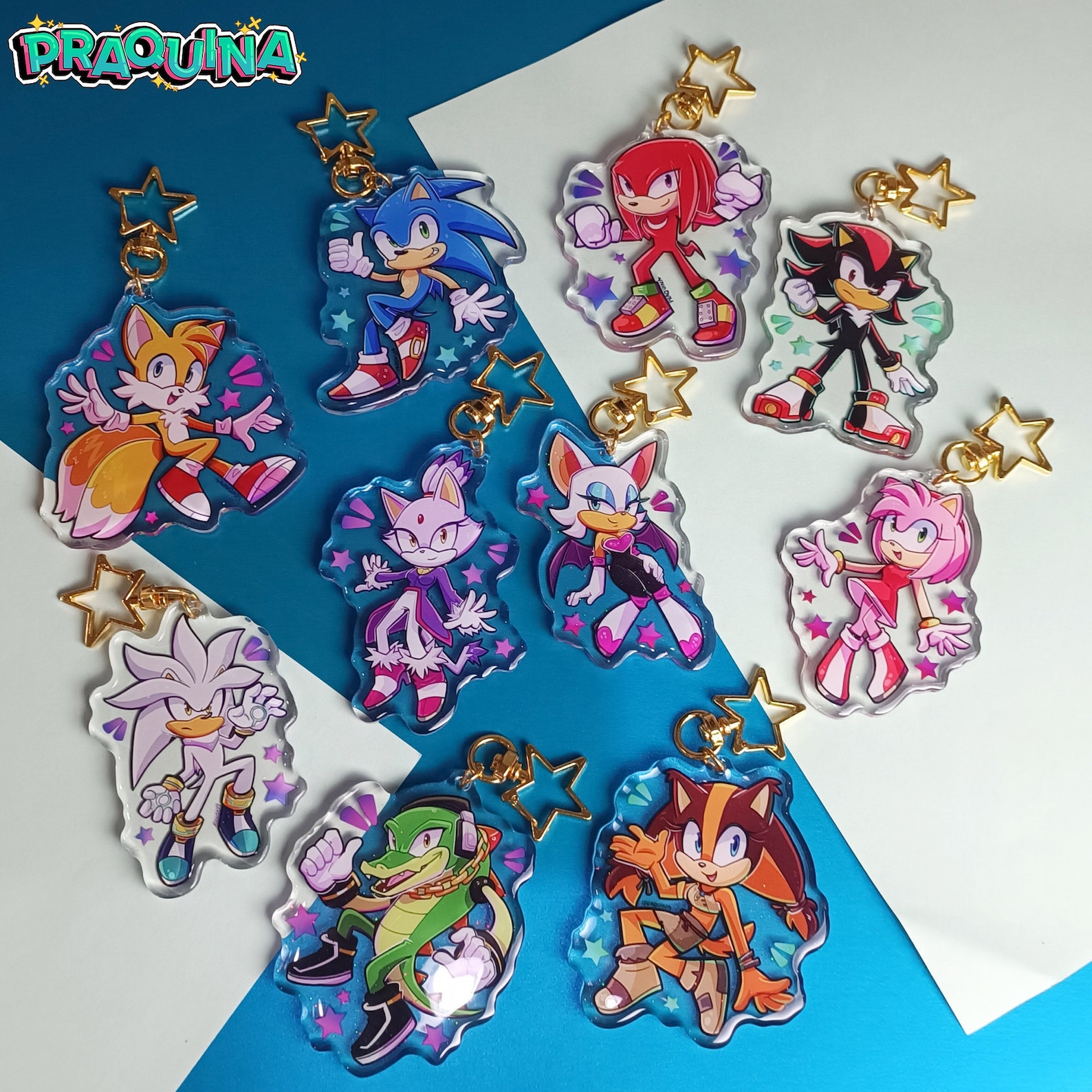 Llaveros Acrílicos: Sonic - Etsy México