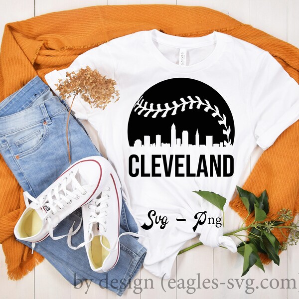 Cleveland Skyline - Etsy