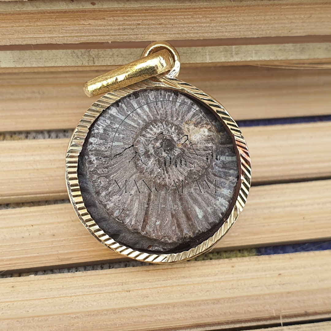 Shaligram in Panchdhatu Pendant, Religious Gifts, Sudarshan Saligram ...