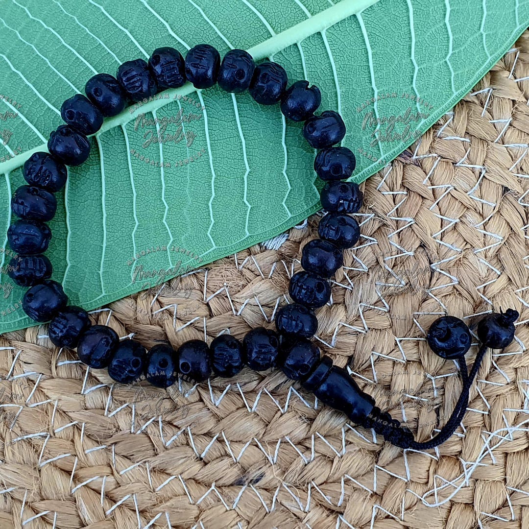Skull Bracelet, Yak Bone Bracelet, Lord Kali Bracelet, Skull Jewelery ...